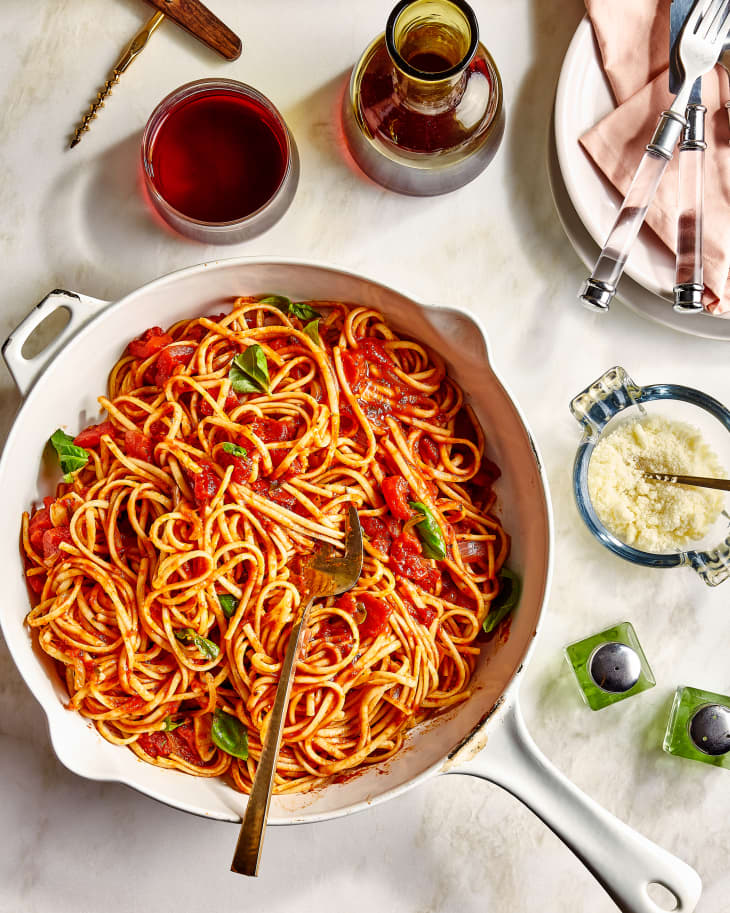 Joy of Cooking's One-Pan Pasta with Tomatoes and Herbs | The Kitchn