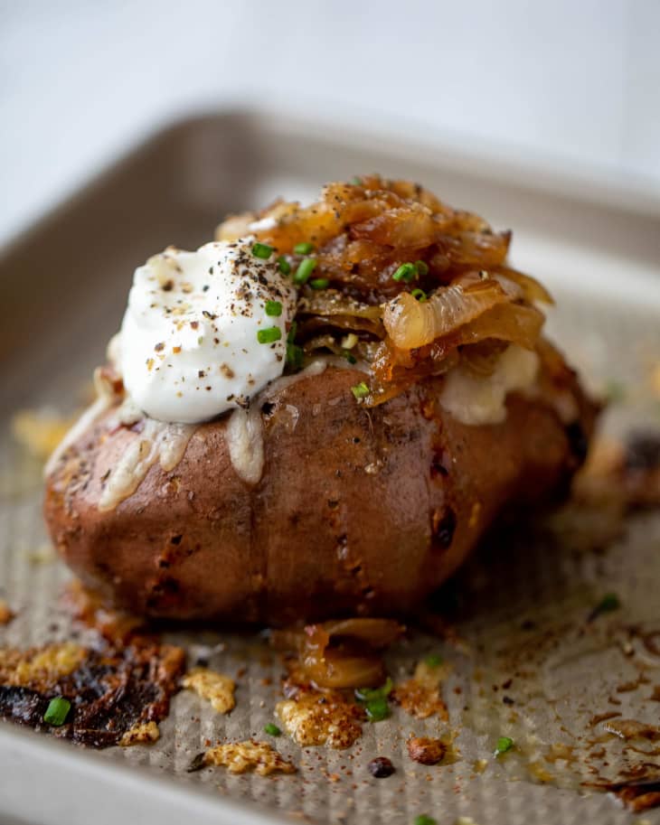 French Onion Sweet Potatoes - How Sweet Eats | The Kitchn