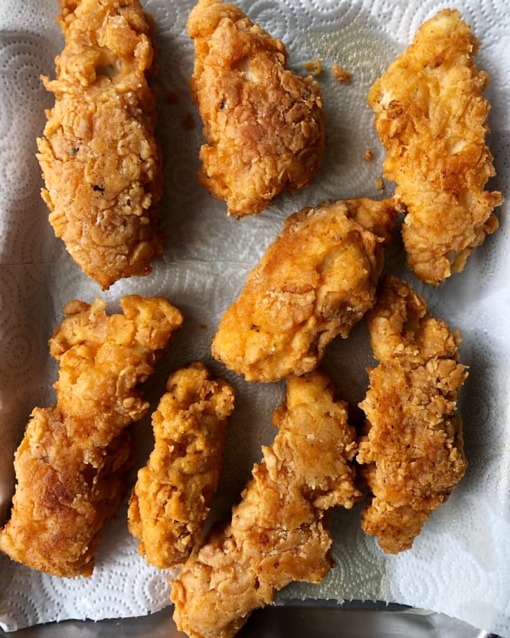 I Tried the Popular "Double-Dredged" Chicken Tenders | The Kitchn