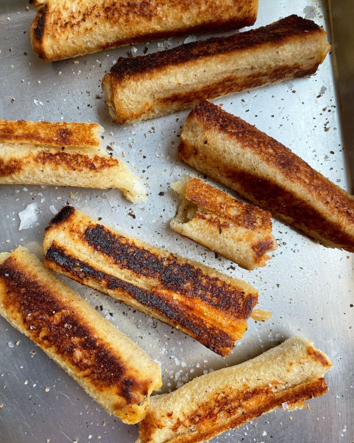 I Tried Making Crispy, Gooey Grilled Cheese Roll-Ups | The Kitchn