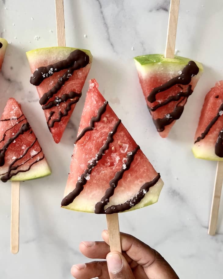 Fresh Watermelon Popsicles Are the Perfect Family-Friendly Summer Snack ...