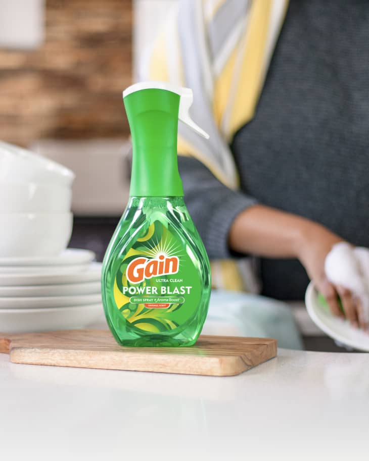 Gain's New Power Blast Dish Spray Will Bring the Happiness to Dish Time ...