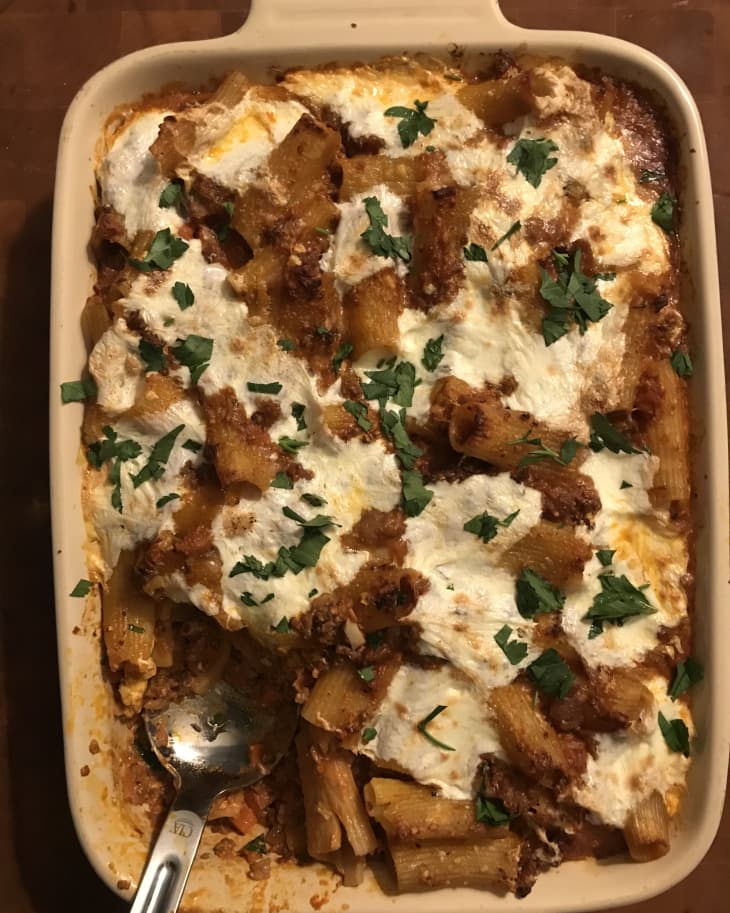 Ina Garten’s Baked Rigatoni With Lamb Ragù Recipe Is a Cure For the ...