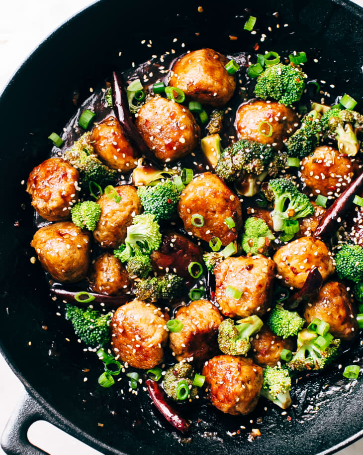 General Tso’s Chicken Meatballs - The Little Spice Jar | The Kitchn