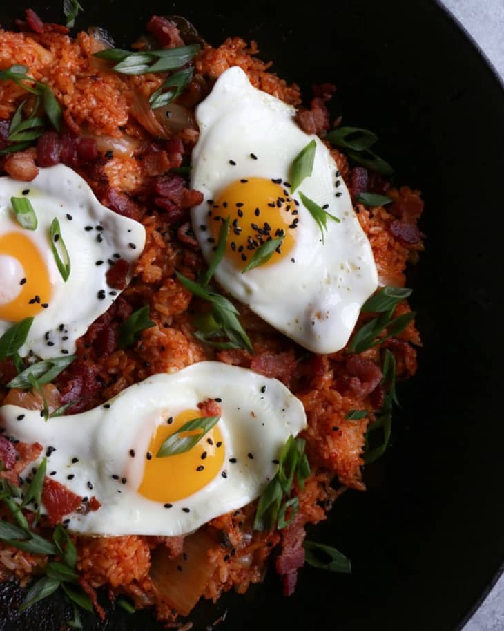 Korean Kimchi Fried Rice - Hip Foodie Mom | The Kitchn
