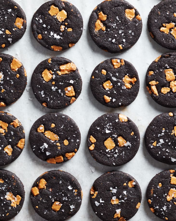 Salted Black Sables with Caramelized White Chocolate | The Kitchn