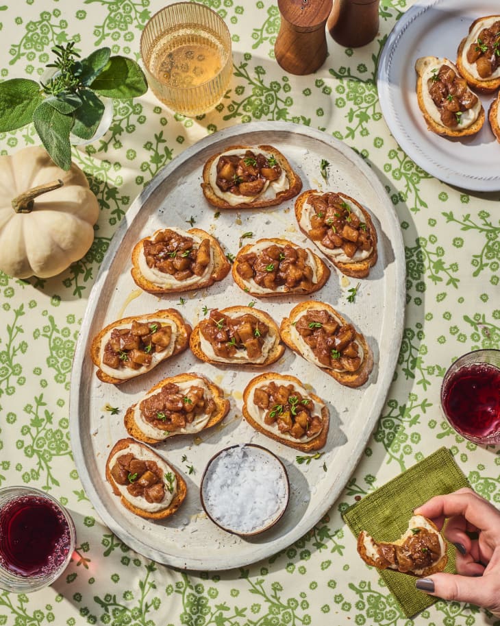 Shanika Graham-White's Fall Apple Crostini | The Kitchn