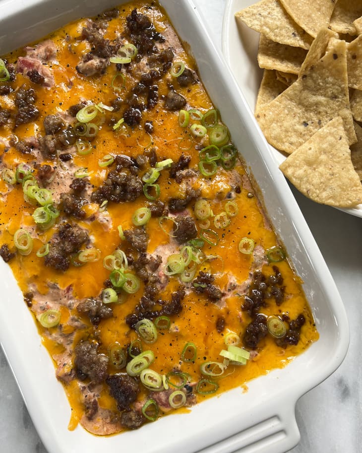 Sausage Dip Recipe (Cheesy, Baked Version) | The Kitchn