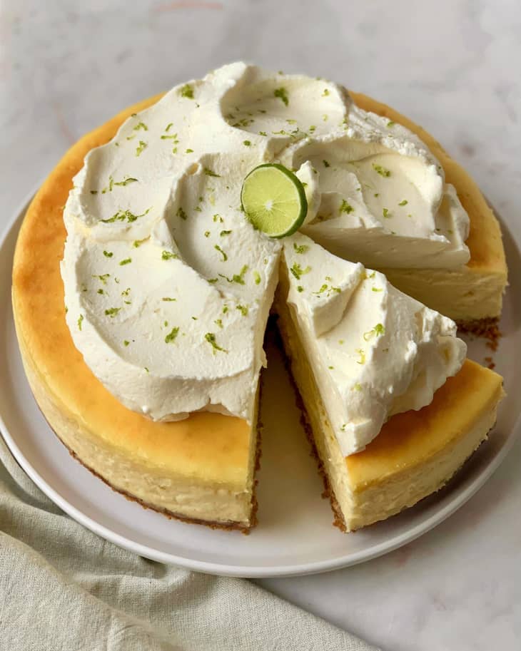 Key Lime Cheesecake Recipe (Baked With Fresh Key Limes) | The Kitchn