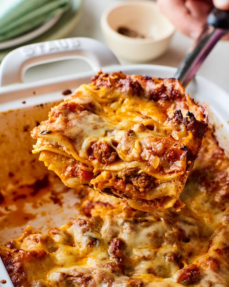 Easy Lasagna Recipe (With Beef & Cheese) | The Kitchn