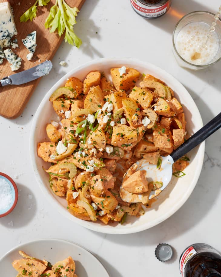 Buffalo Potato Salad Recipe (with Blue Cheese) | The Kitchn