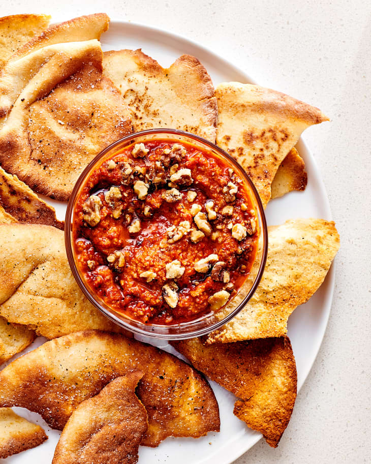 Muhammara Recipe (Roasted Red Pepper and Walnut Dip) | The Kitchn