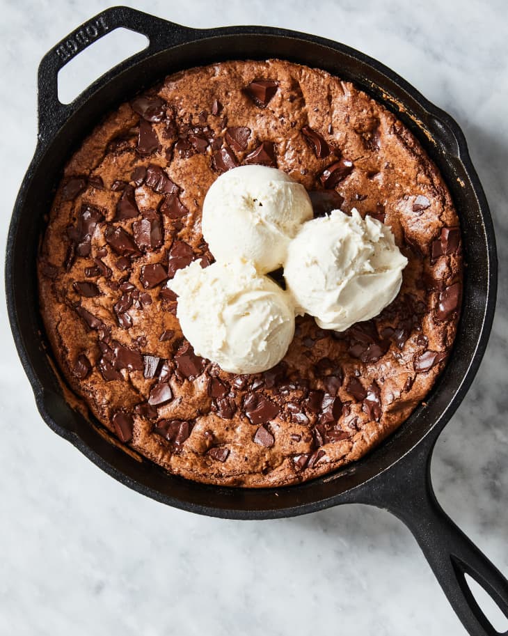 Brown Butter Skillet Brownie Recipe | The Kitchn