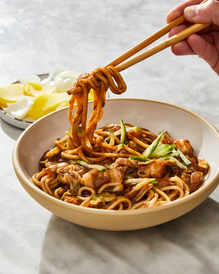 Best Jjajangmyeon (Black Bean Noodles) Recipe | The Kitchn