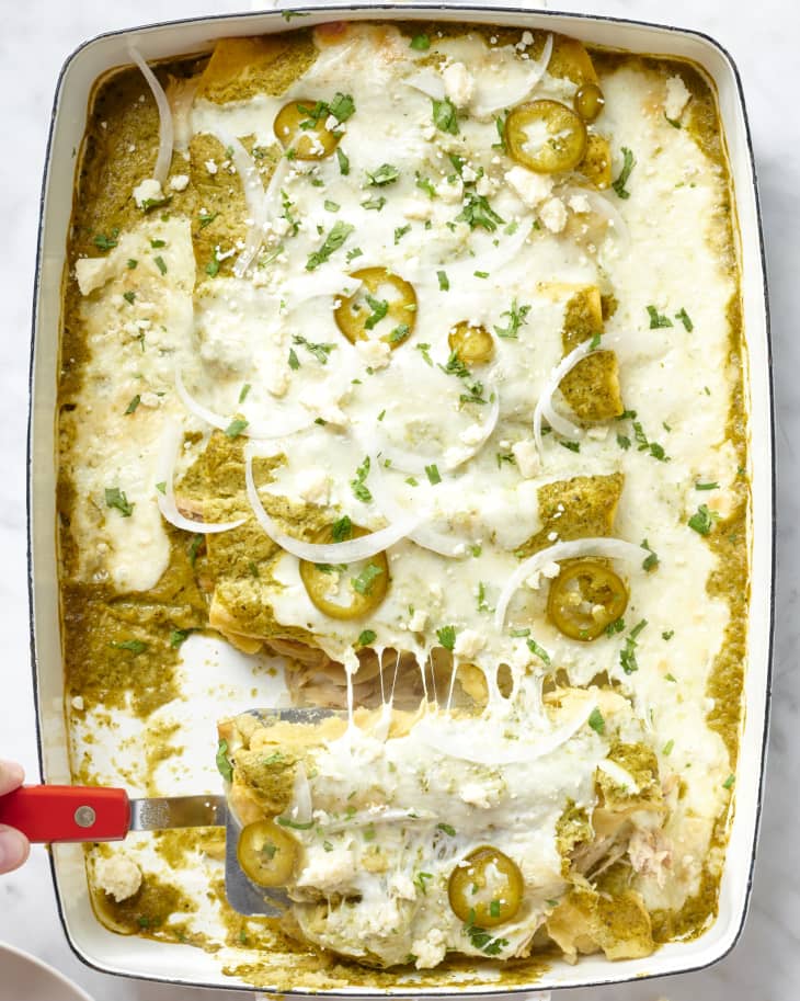 Enchiladas Suizas Recipe (Creamy Chicken) | The Kitchn