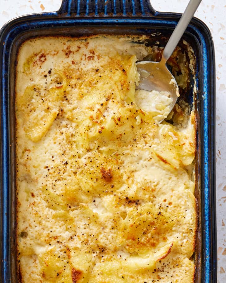Cacio e Pepe Potato Gratin Recipe | The Kitchn