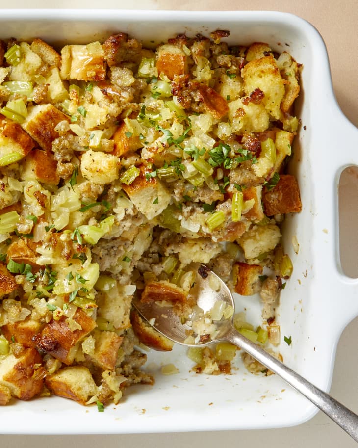 My Mother-in-Law's Sausage and Herb Stuffing Recipe | The Kitchn