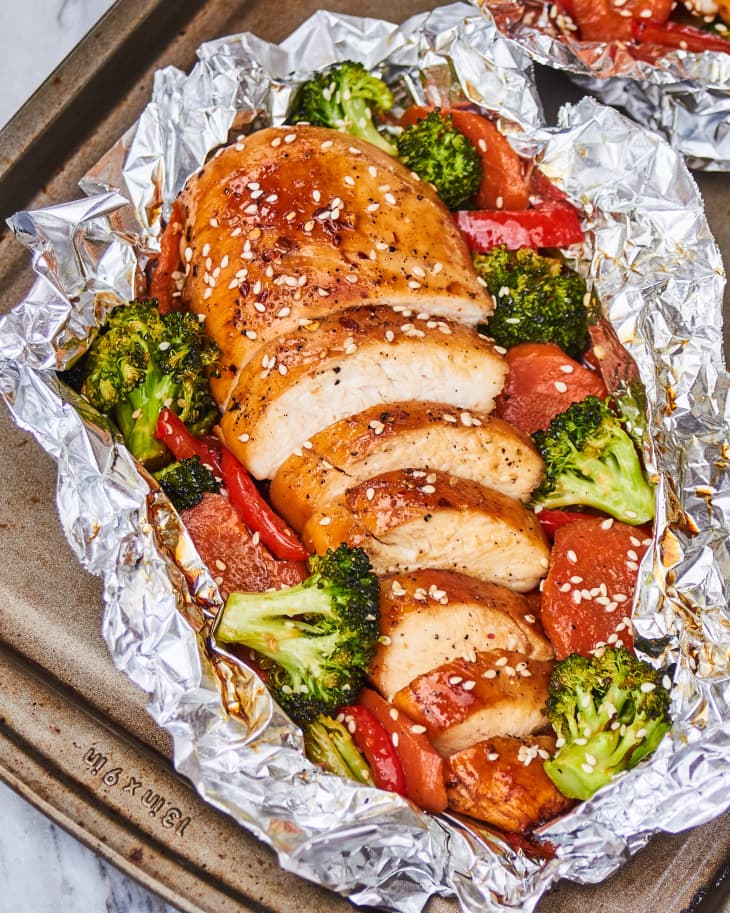 Teriyaki Chicken Foil Packets Recipe | The Kitchn