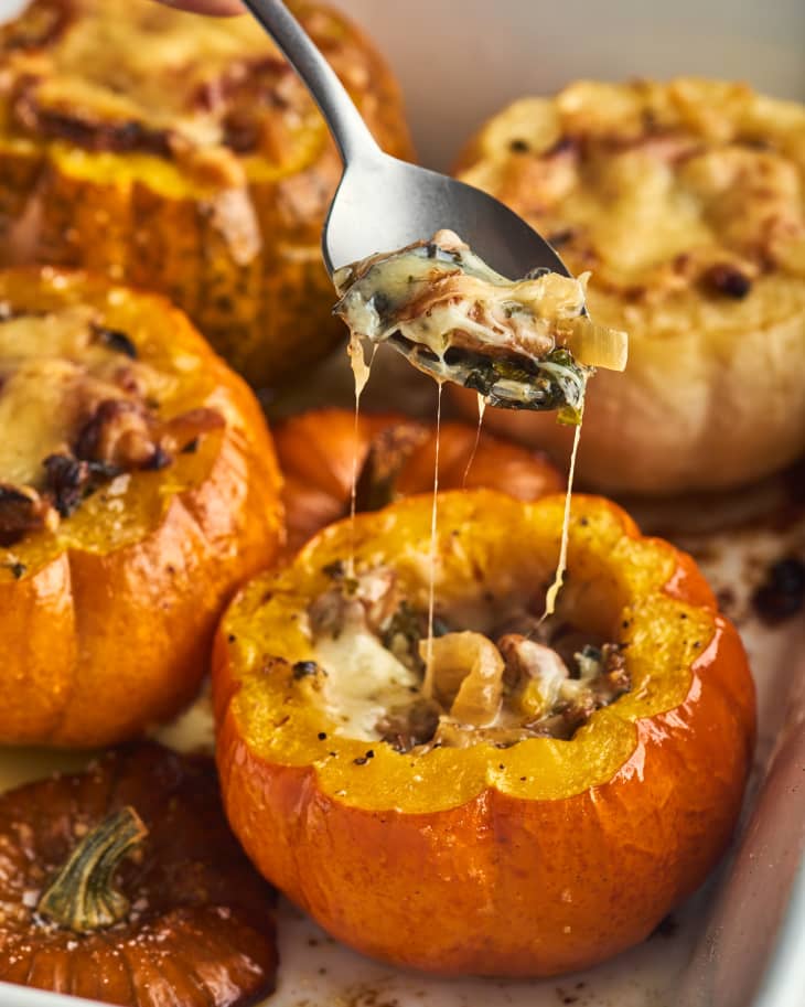 Stuffed Mini Pumpkins Recipe | The Kitchn