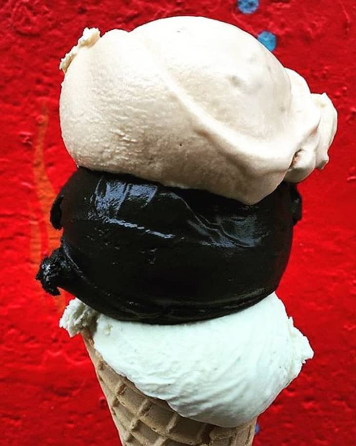 Can You Guess the Flavor of This Jet-Black Ice Cream? | The Kitchn
