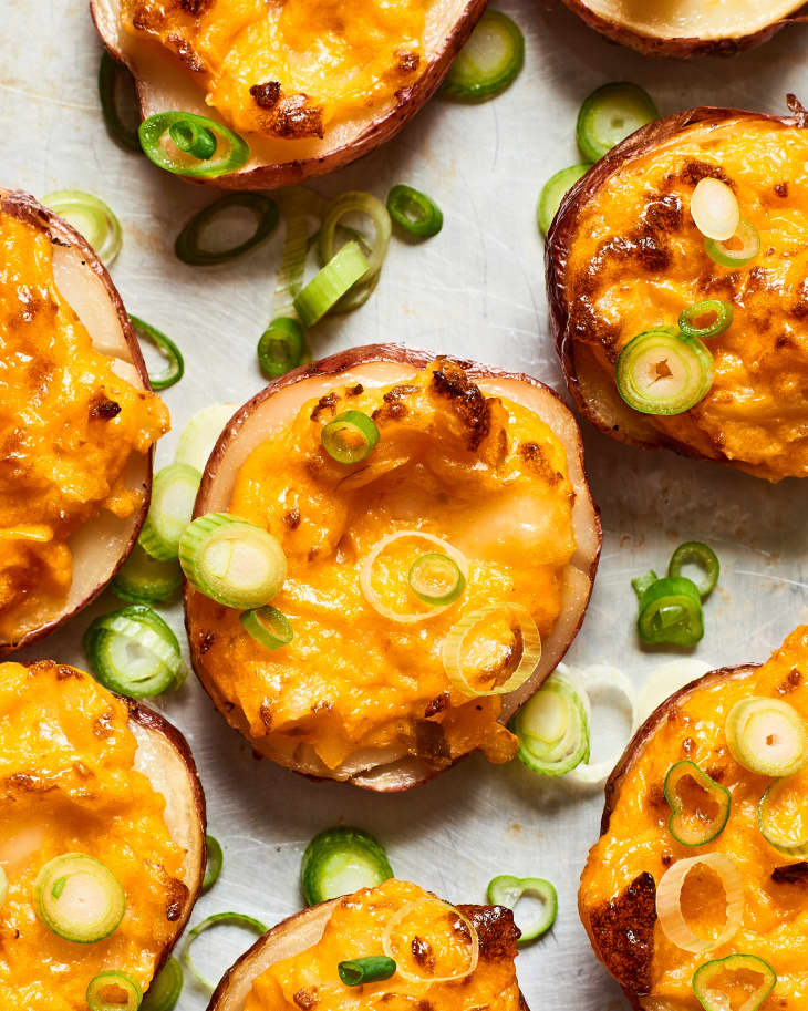 Twice-Baked Queso Potatoes | The Kitchn