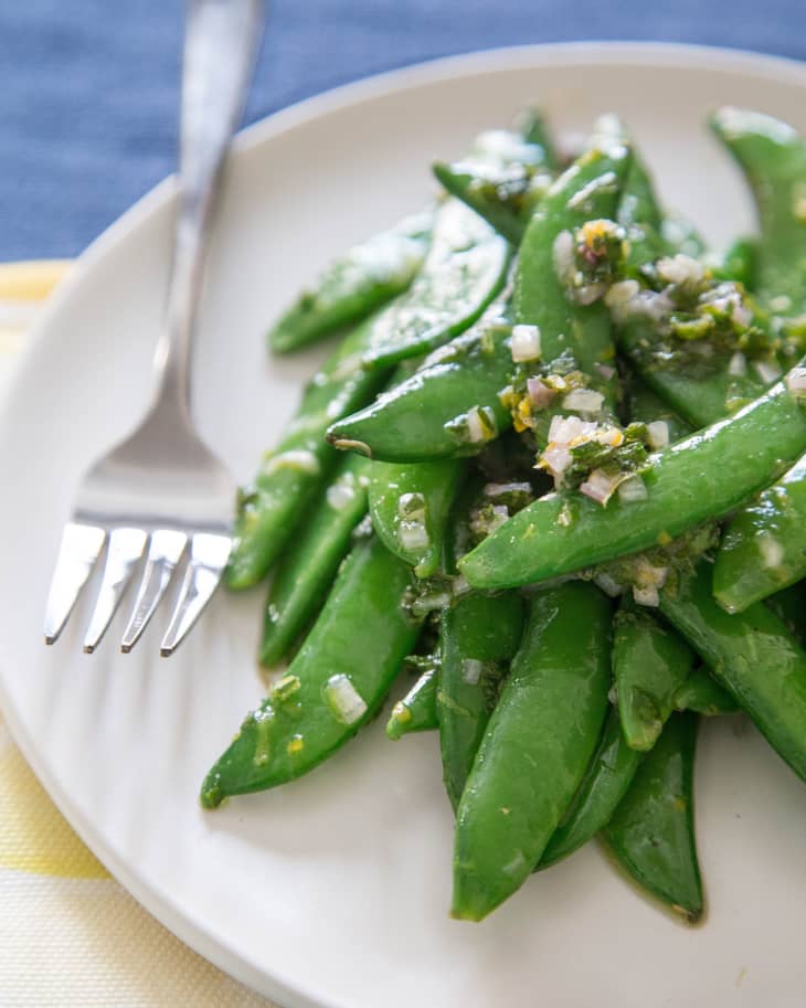 Recipe: Snap Peas with Meyer Lemon and Mint | The Kitchn