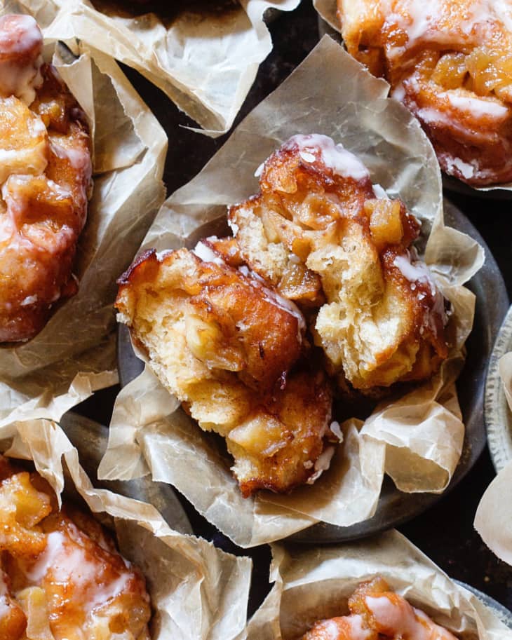 Recipe: Glazed Apple Fritters | The Kitchn