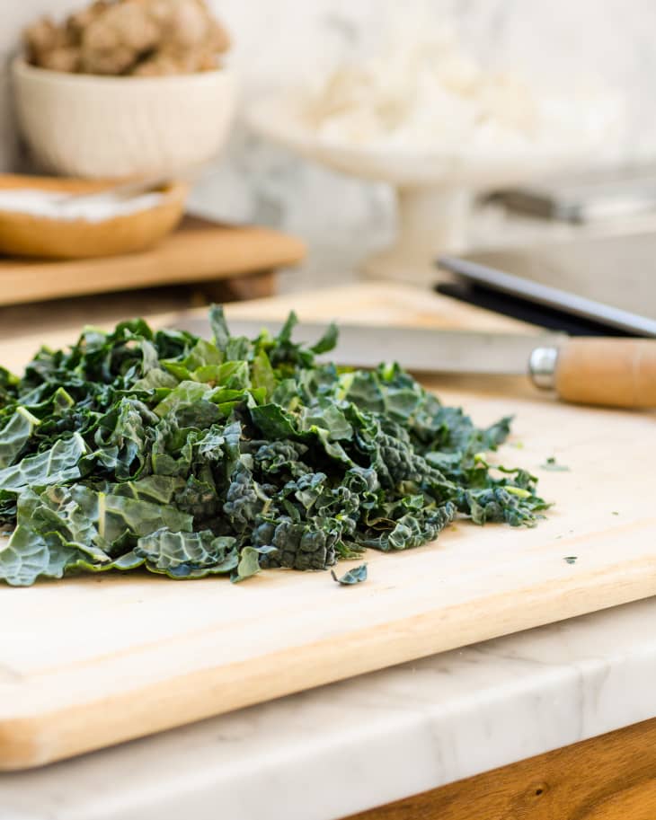 The Fastest Way to Prep Kale for Cooking | The Kitchn