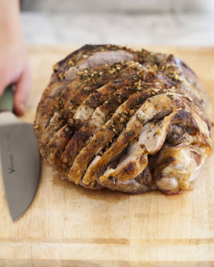 How To Carve a Bone-in Leg of Lamb | The Kitchn