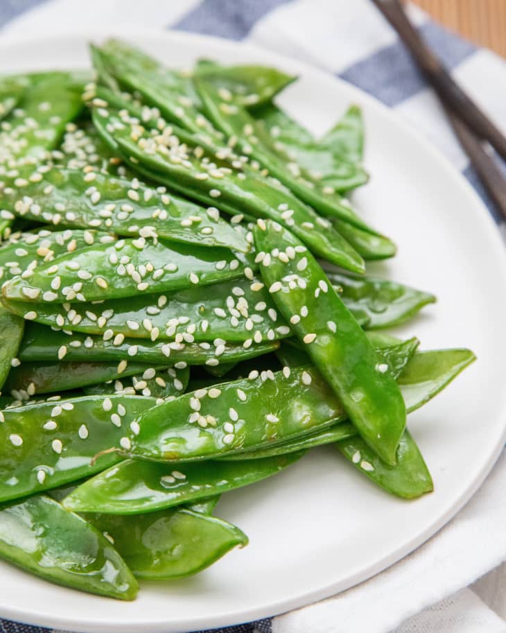 How to Cook Snow Peas (Easy Sautéed Recipe With Sesame) | The Kitchn