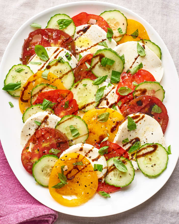 Cucumber Caprese Salad | The Kitchn