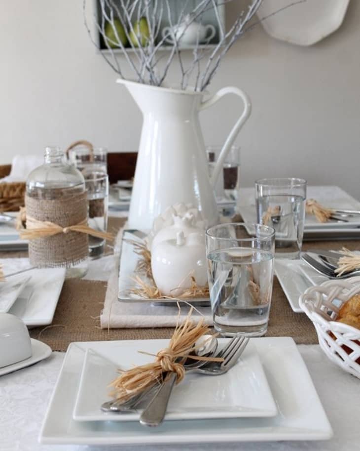 For the January Table: A Rustic Winter Tablescape | The Kitchn
