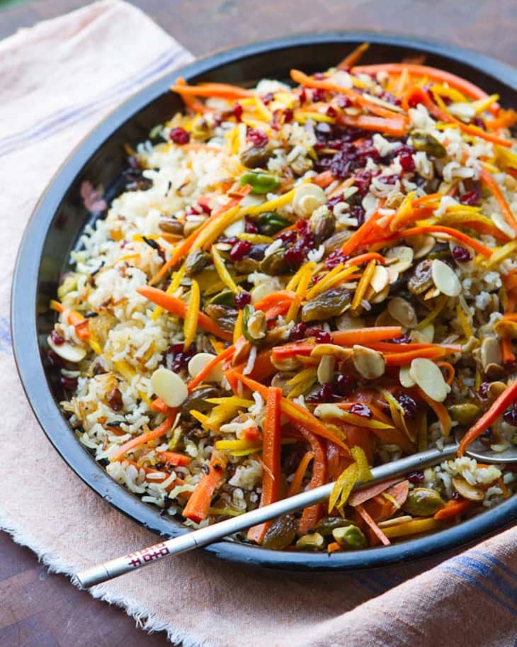 Iranian Jeweled Rice (Without Oil and Sugar) | The Kitchn