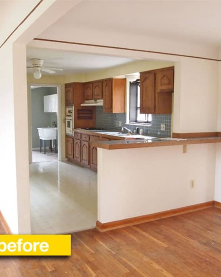 Kitchen Before & After: A Closed Off Kitchen Opens Up | The Kitchn
