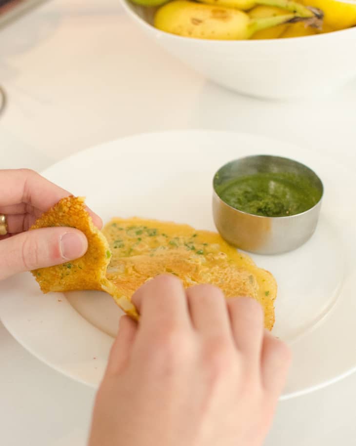 Recipe: Pudla (Indian Chickpea Crepes) | The Kitchn