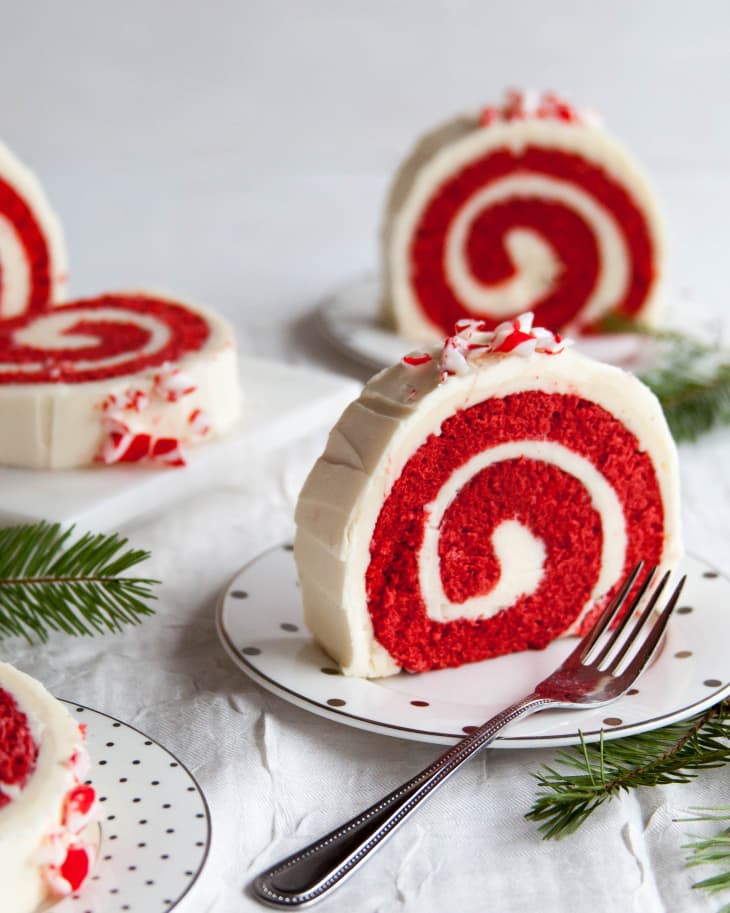 Recipe: Peppermint Red Velvet Cake Roll | The Kitchn