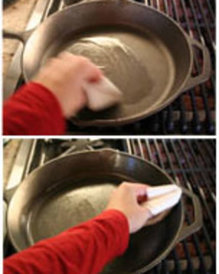 How Exactly Do You Wipe Out a Hot Skillet? | The Kitchn