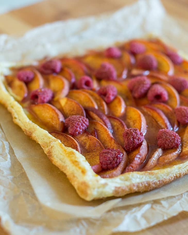 Recipe: Peach and Raspberry Tart | The Kitchn
