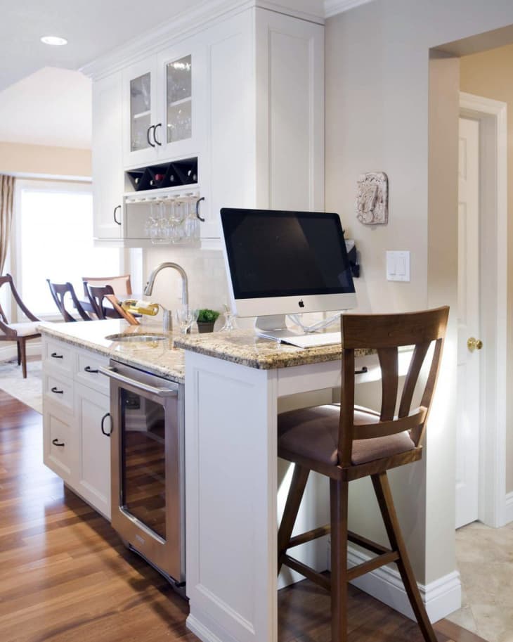8 Ways to Work a Desk into the Kitchen | The Kitchn