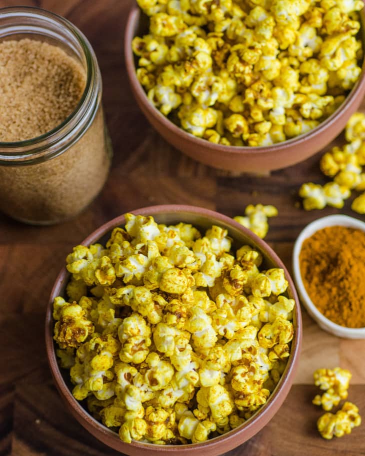 Recipe: Sweet & Salty Curried Popcorn | The Kitchn