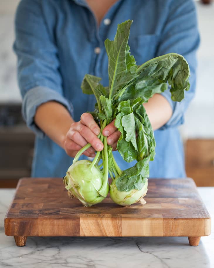 How To Cut Up Kohlrabi | The Kitchn