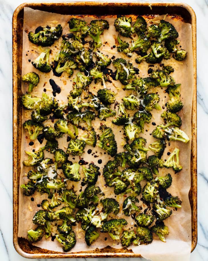 Parmesan Roasted Broccoli Recipe - Cookie and Kate | The Kitchn