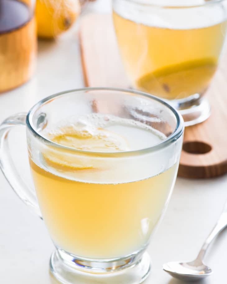 Flu Season Ginger Honey Lemon Tonic Drink Remedy | The Kitchn