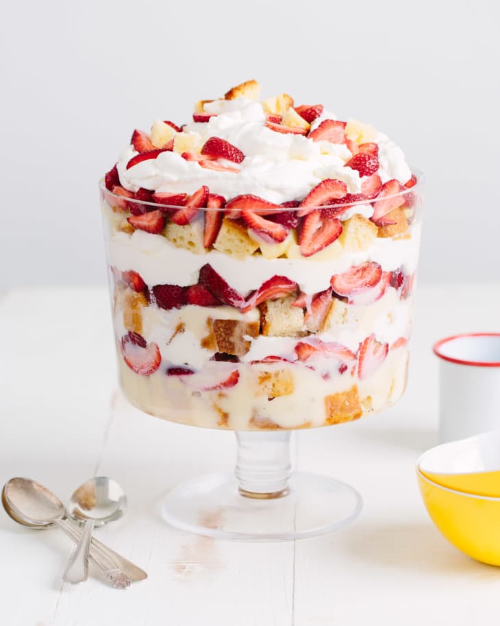 Strawberry Trifle (with Homemade Vanilla Pudding) | The Kitchn