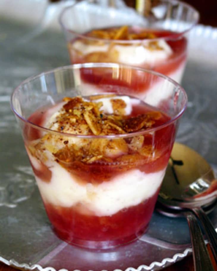 Recipe: Spiced Cream and Plum Verrines | The Kitchn