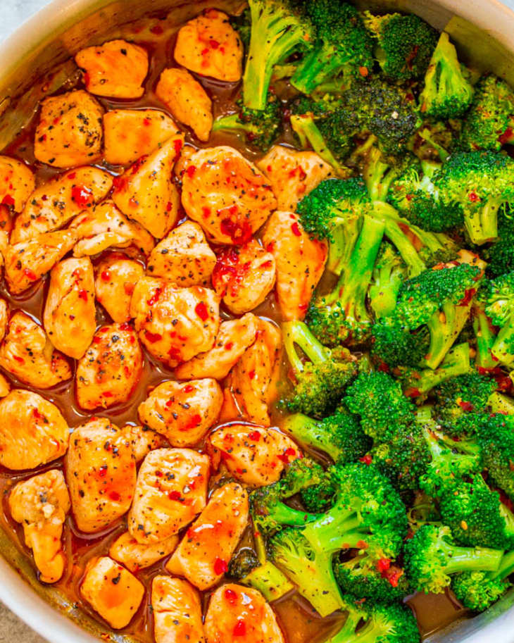 Orange Chili Chicken and Broccoli - Averie Cooks | The Kitchn