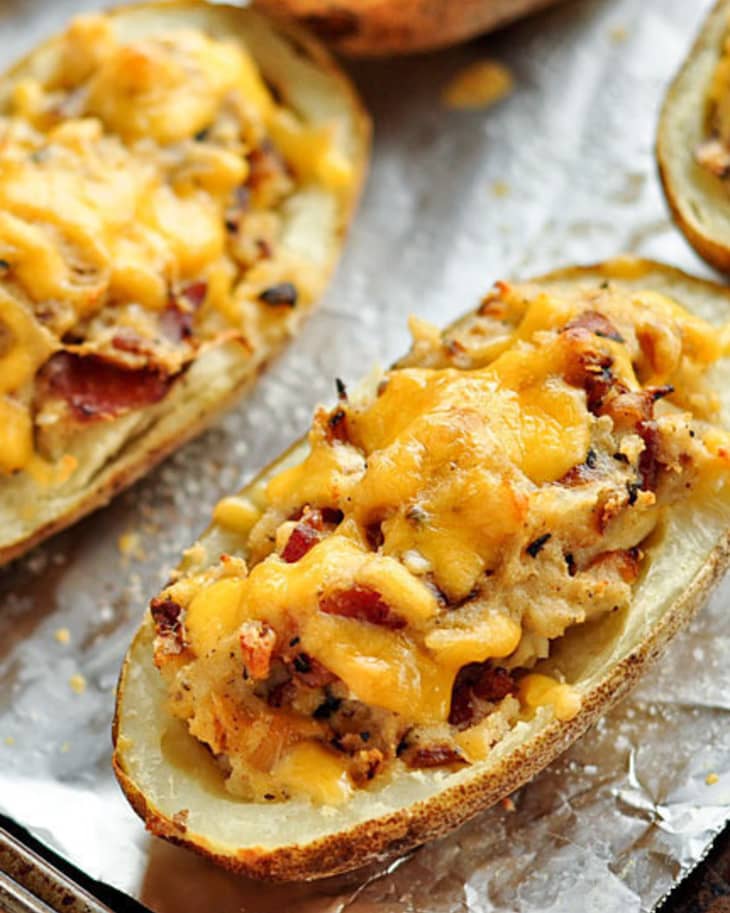 Recipe: Bacon-Cheddar Twice-Baked Potatoes | The Kitchn