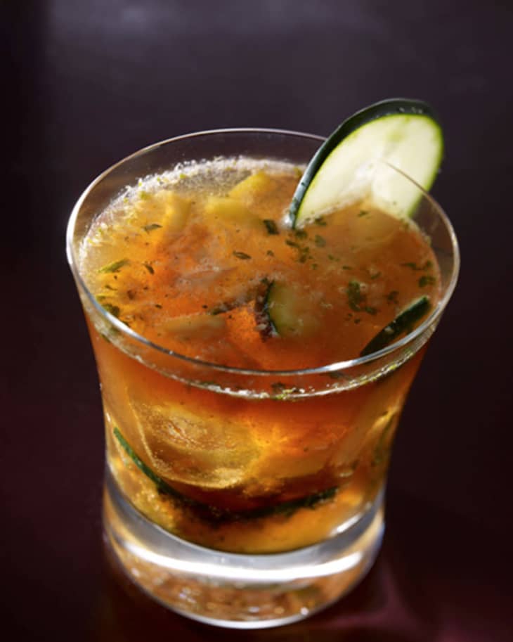 Summer Cocktail: Pimm’s Italiano with Mint, Lemon, Cucumber, and Fernet ...