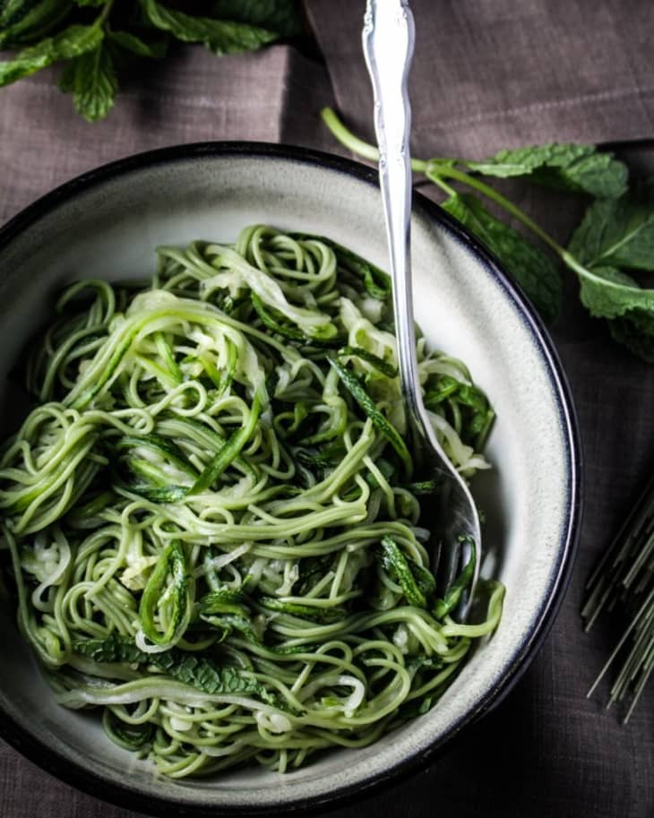 Celebrate the Start of Summer with Green Tea Zucchini Noodles | The Kitchn