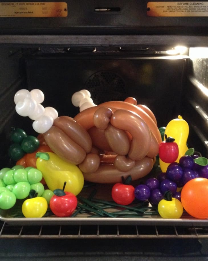 Here’s Your Thanksgiving Dinner, Made Out of Balloons | The Kitchn